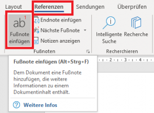 Eine Fußnote in Word einfügen & formatieren [Video]